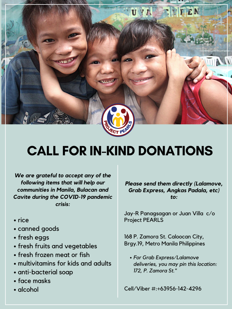 DONATE - Project PEARLS - Project PEARLS