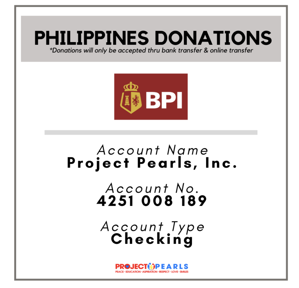 DONATE - Project PEARLS - Project PEARLS