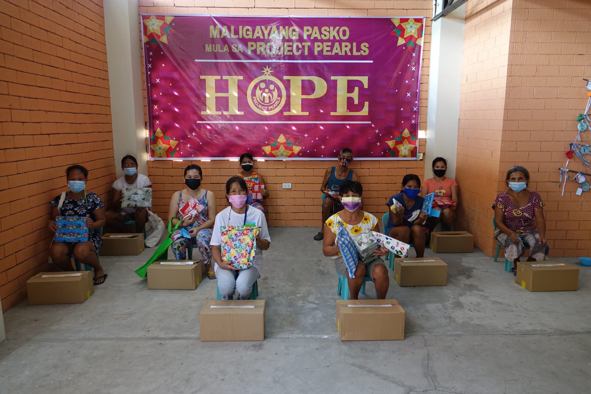 Noche Buena Distribution in Bulacan - Project PEARLS - Project PEARLS