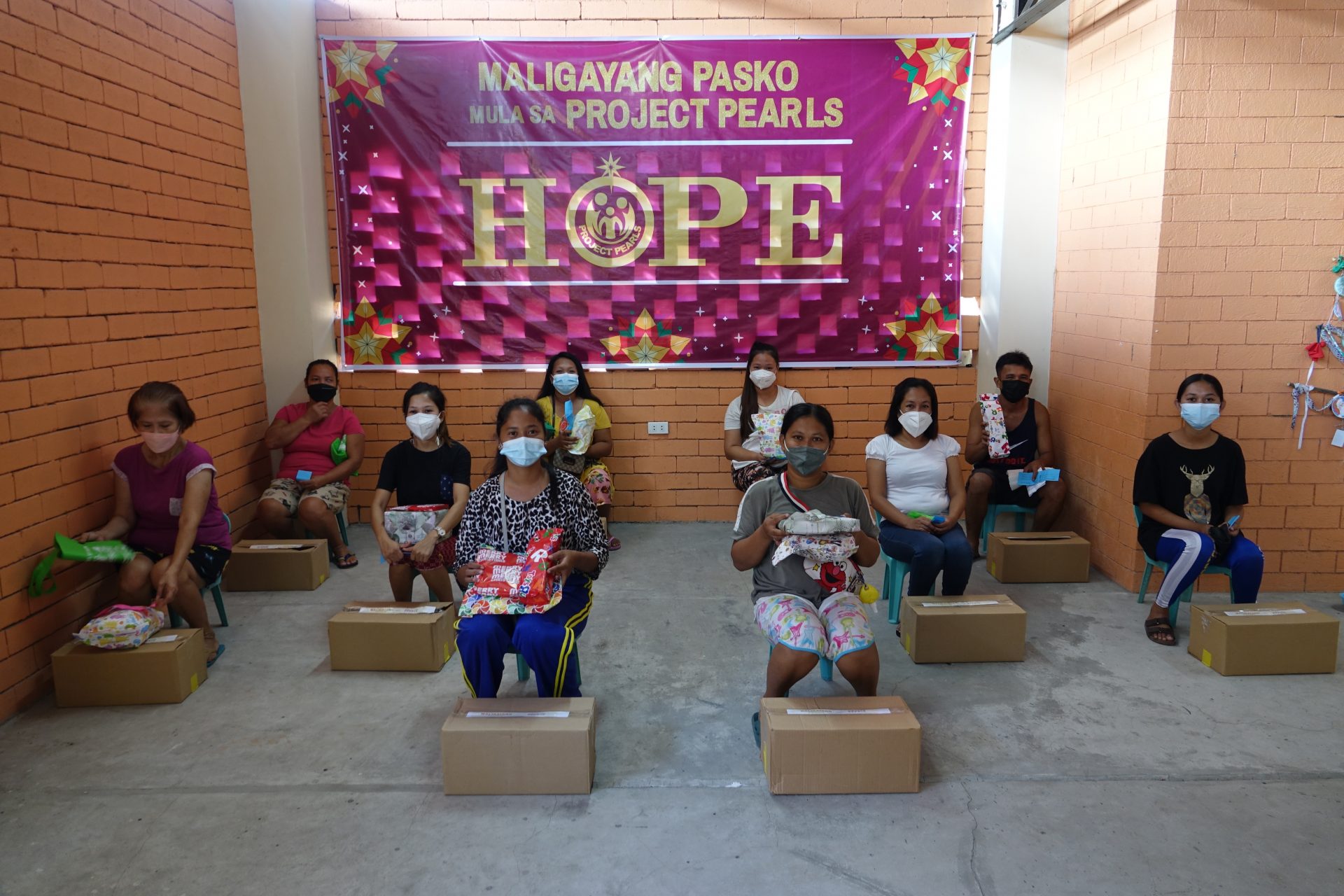 Noche Buena Distribution in Bulacan - Project PEARLS - Project PEARLS