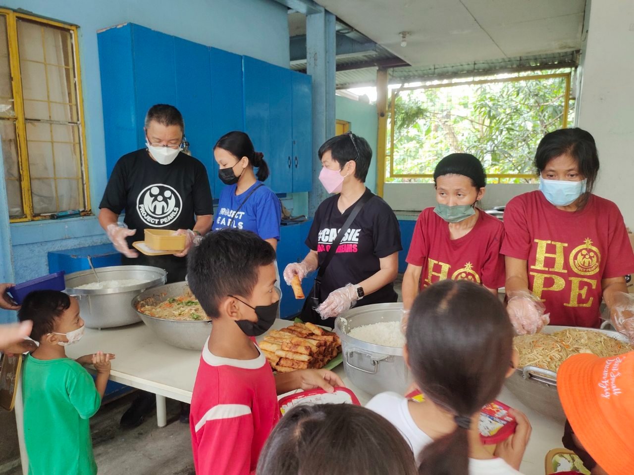 Hunger Relief in Bulacan and Cavite - Project PEARLS - Project PEARLS