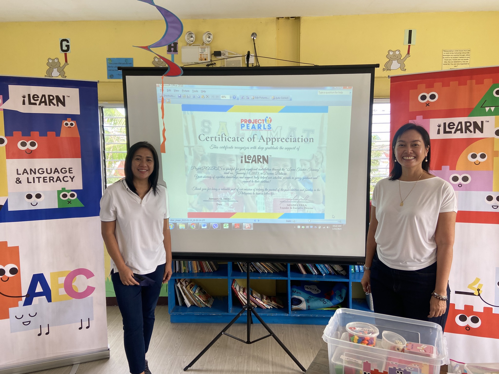 iLearn Manila Training for Time to Learn Program - Project PEARLS ...