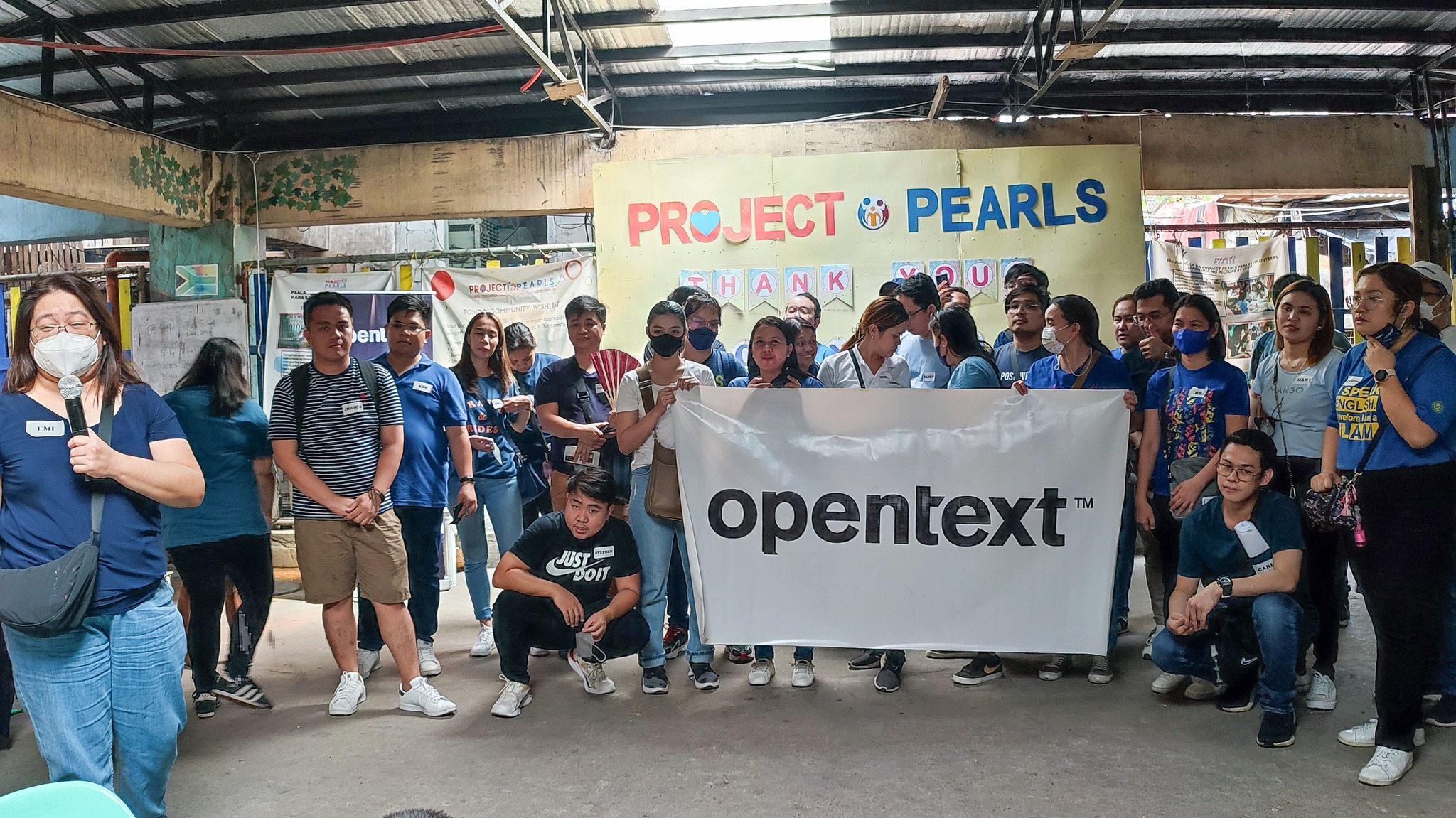 Hunger Relief Sponsored by OpenText - Project PEARLS - Project PEARLS
