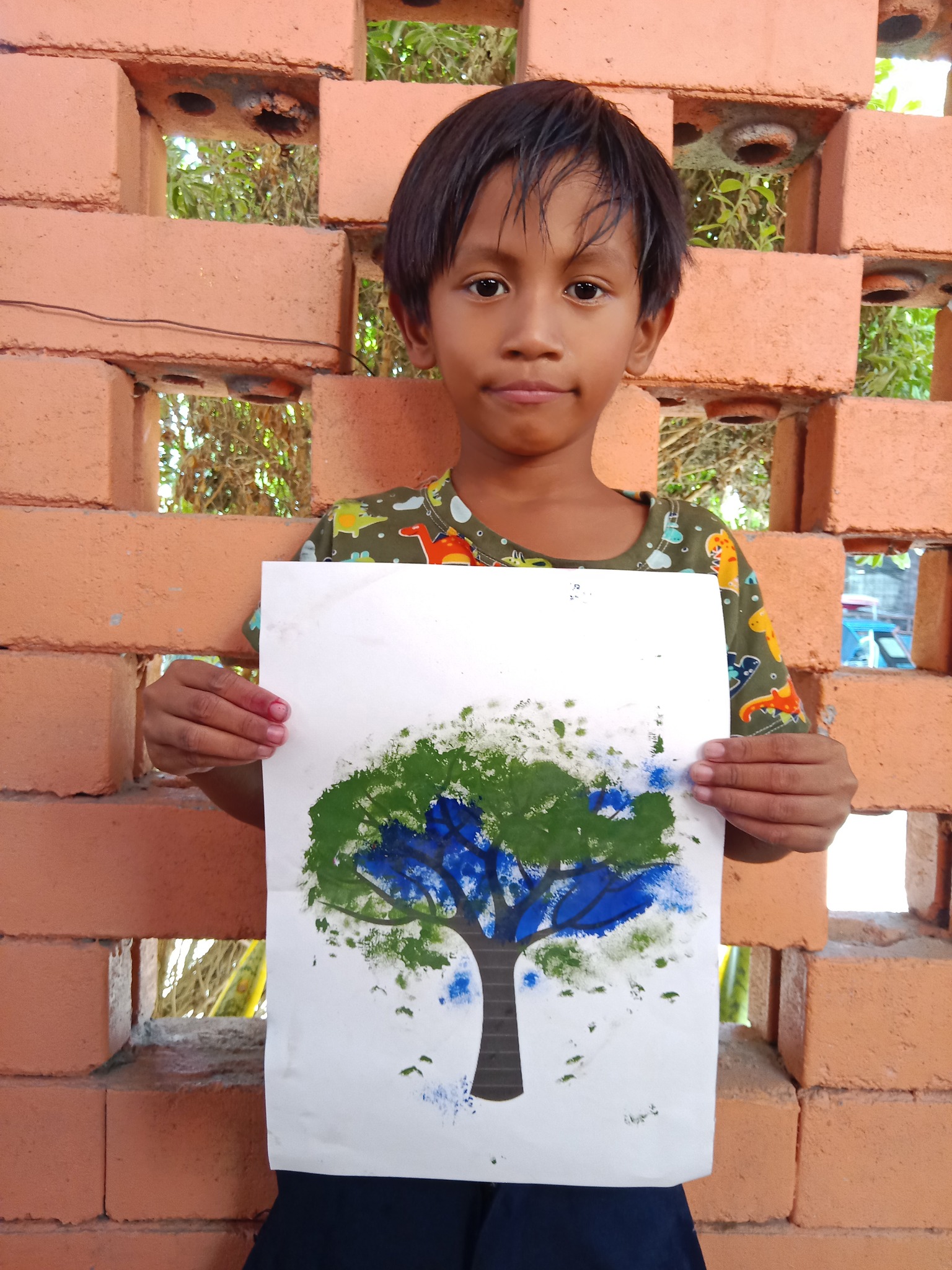 Brain Booster: International Forest Month | Tree Painting - Project ...