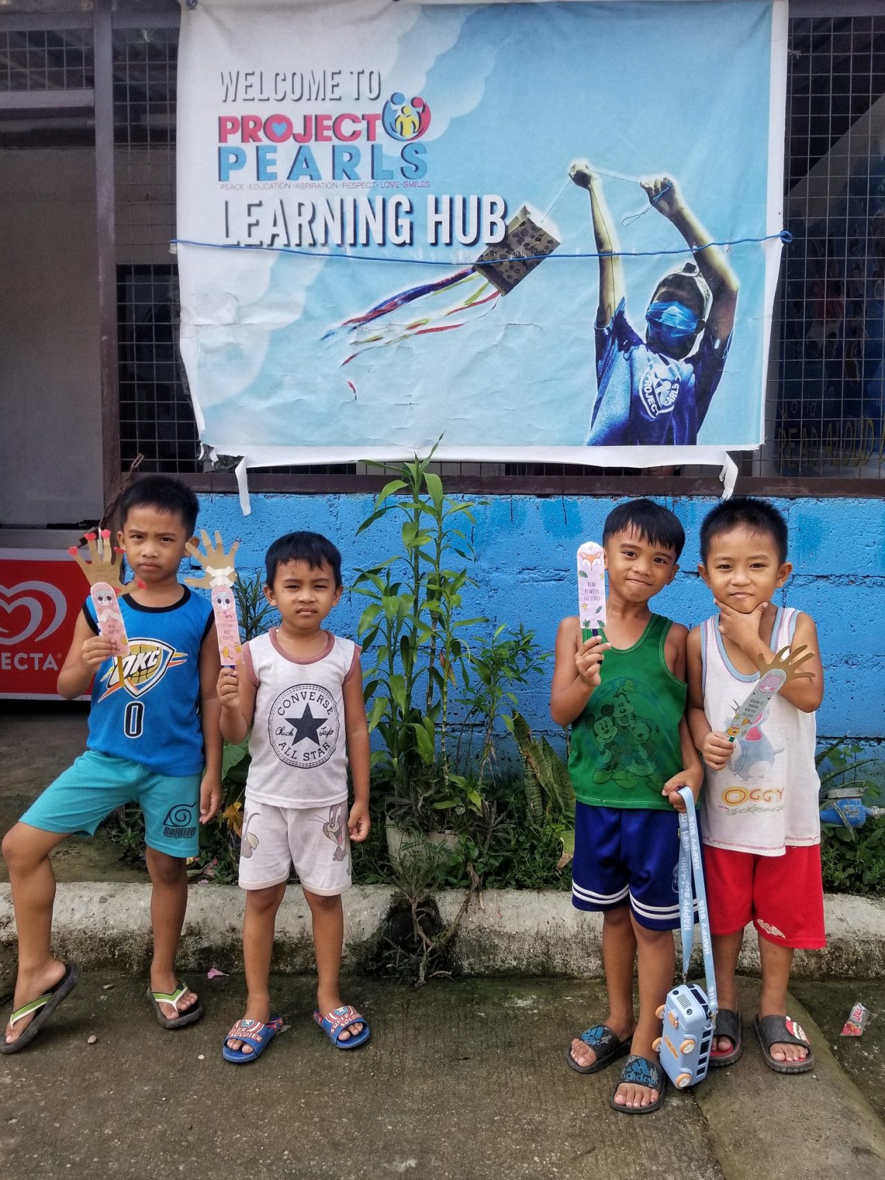 Brain Booster: National Read a Book Day - DIY Handprint Bookmarks ...