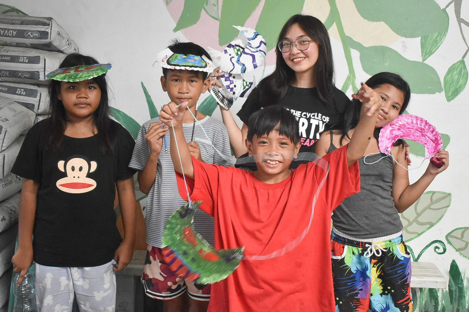 Brain Booster Activity: “Summer Paper Plate Visor” in Tondo, Bulacan ...