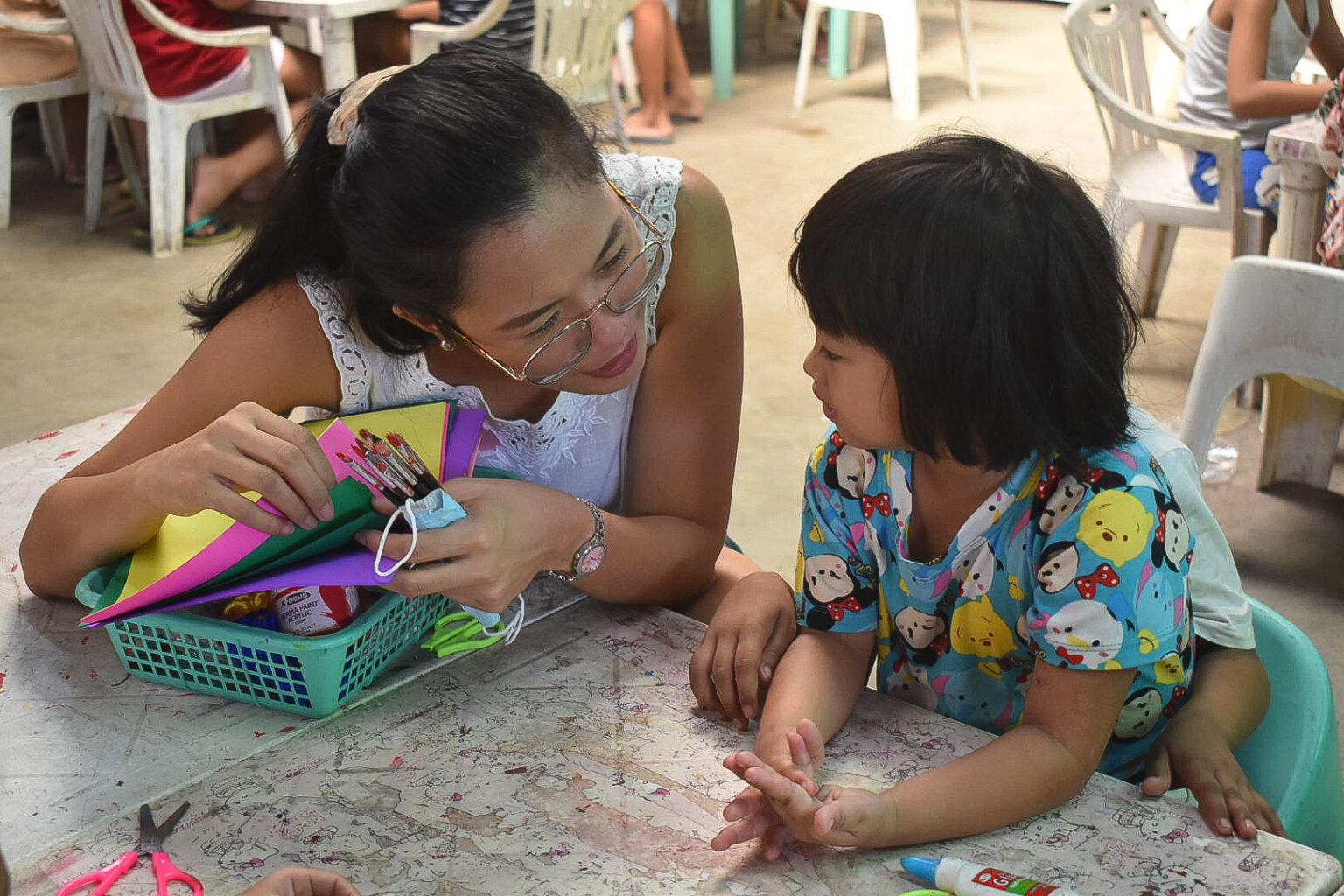 Brain Booster Activity: “Summer Paper Plate Visor” in Tondo, Bulacan ...