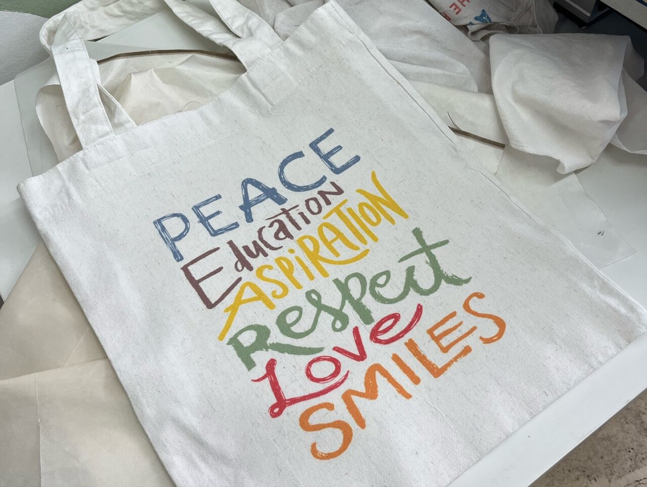 Workshop for Basic T-shirt Printing - Project PEARLS - Project PEARLS