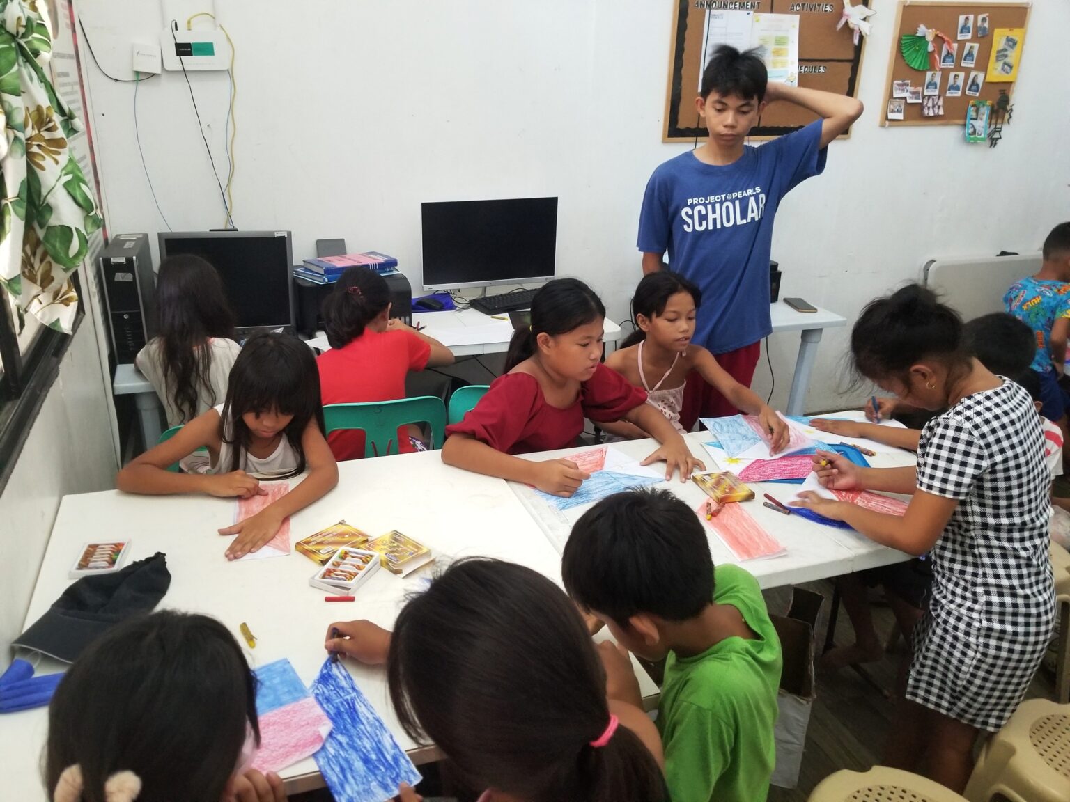 Brain Booster Activity: “3D Mosaic Philippine Flag” in Tondo, Bulacan ...