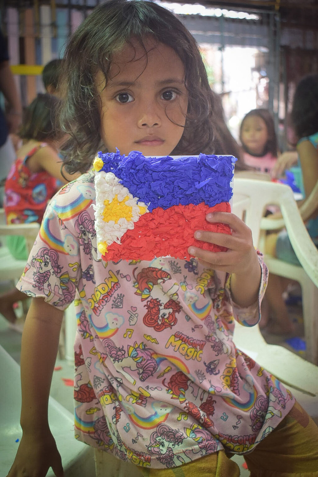 Brain Booster Activity: “3D Mosaic Philippine Flag” in Tondo, Bulacan ...