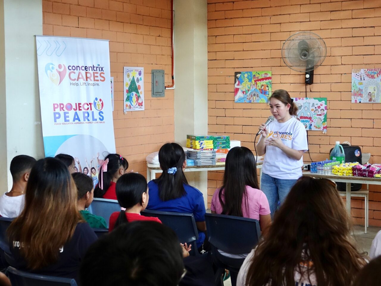 Think Human Fund & Concentrix Team's Ceremonial Partnership Turn-Over ...