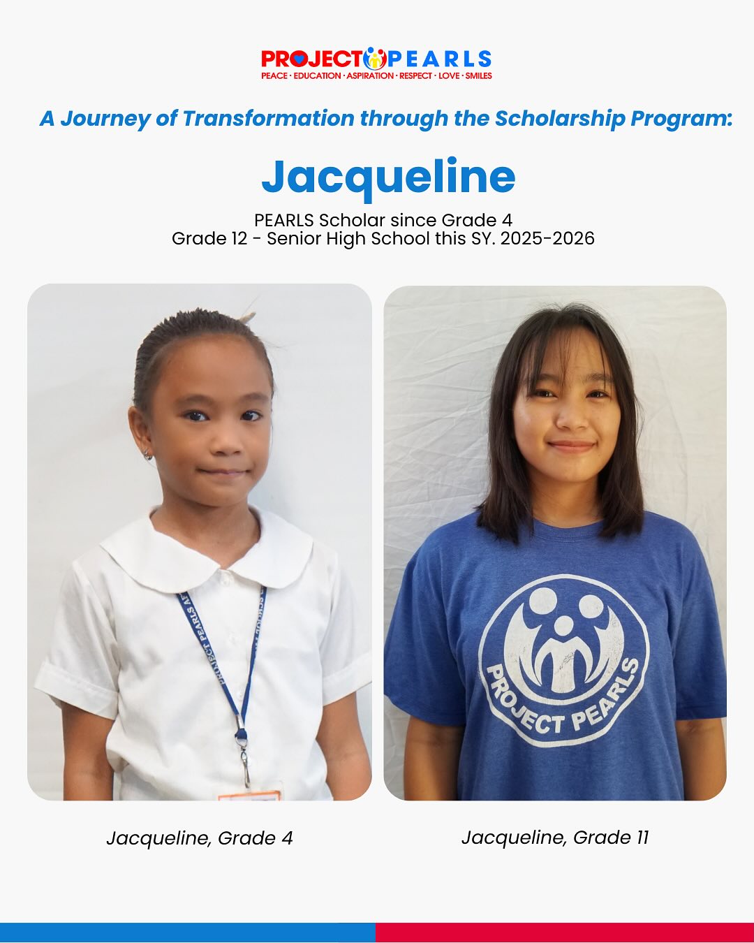 Scholar of the Week: Jacqueline - Project PEARLS - Project PEARLS