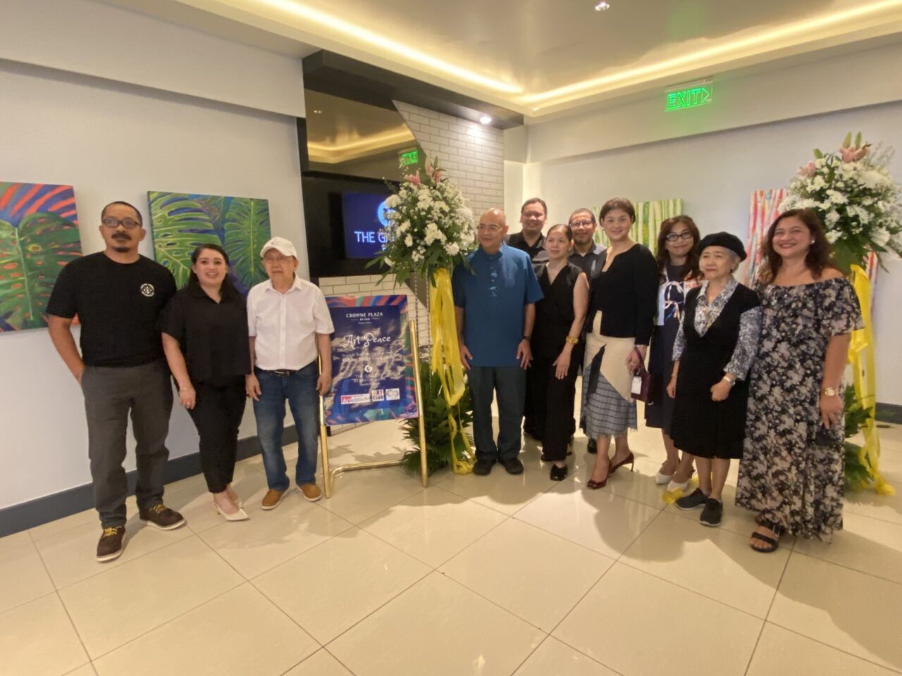 Art Exhibit Opening at Crowne Plaza Manila Galleria - Project PEARLS ...
